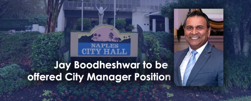 Jay Boodheshwar to be Offered City Manager Position - Gulf Shore ...